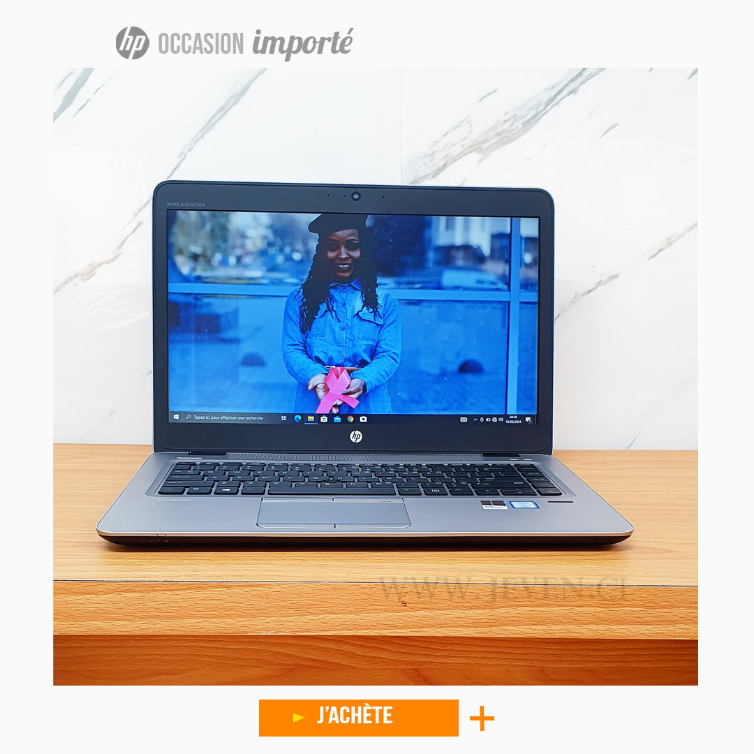 HP Elitebook 840 G4 Core i7- 16Go 512Go SSD - 14" Pouces - Occasion – Jeven