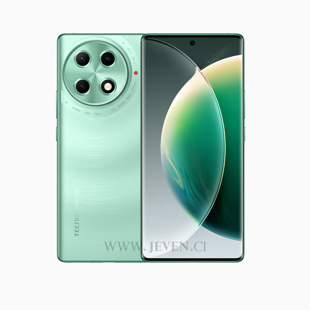 Tecno Camon 30S PRO- 12Go - 50MP/50+2 - 4G - 6,78" - Ecran Incurvé – Jeven