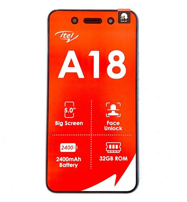iTel A18 - 1Go 32Go- 5MP/5MP- Dual Sim 4G- 5" – Jeven